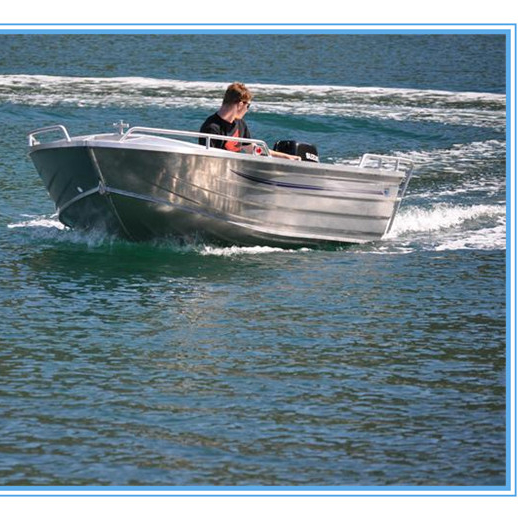 14ft Aluminum Boat - Durable & Efficient Fishing Craft