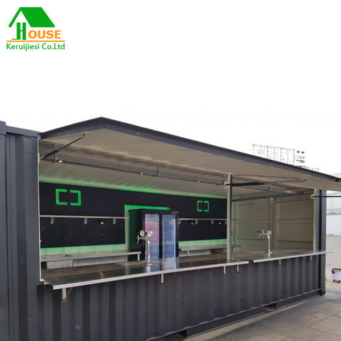 Mobile Container Restaurant Portable Container Bar Prefabricated Bar ...