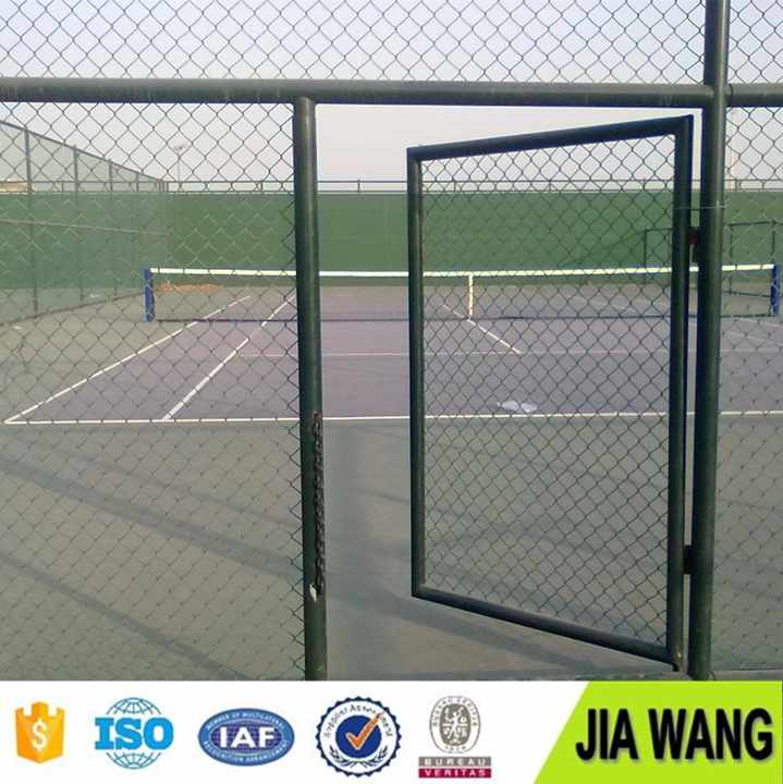 Galvanized Chain Link Fence Fasteners Metal Frame Nature for Stadium ...