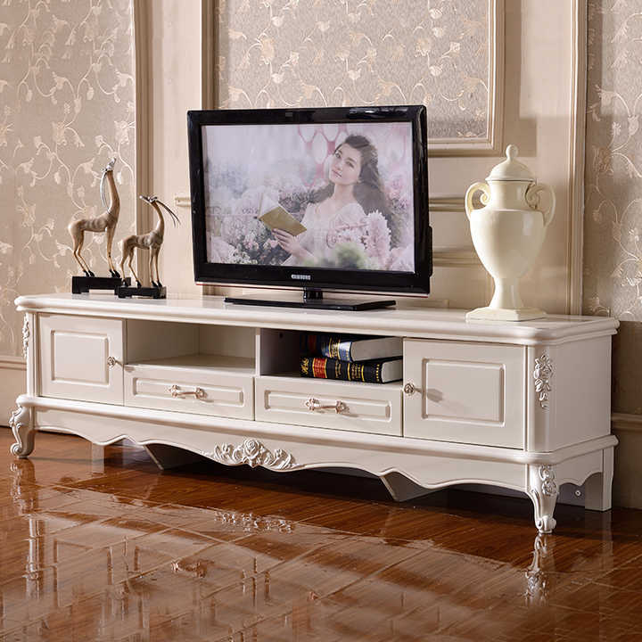 Provence Entertainment Center Wooden TV Media Cabinet Stand with ...