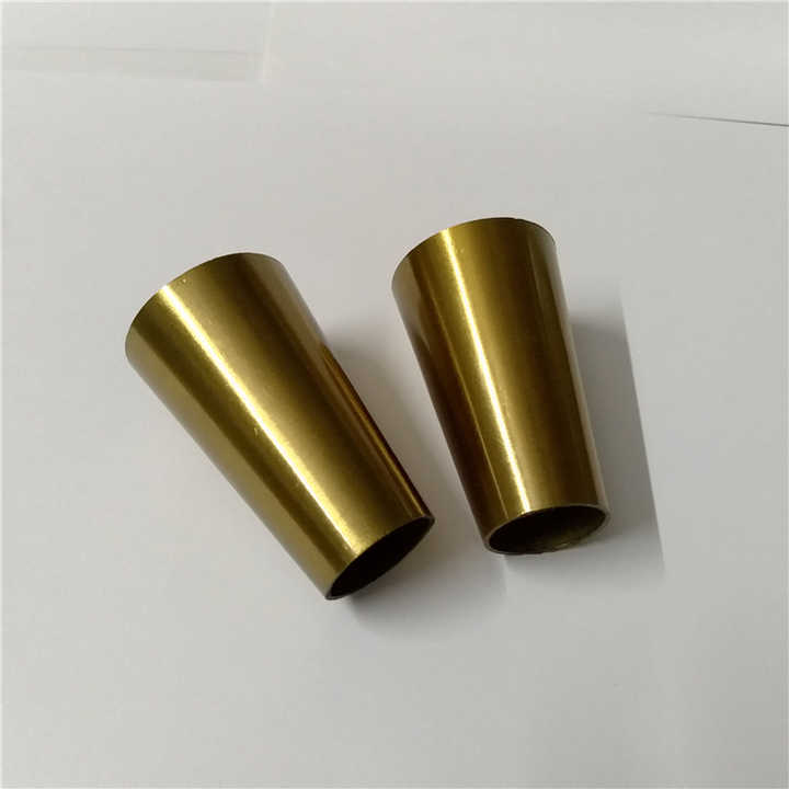 Brass Table Leg Cups - Durable Metal End Caps for Wood