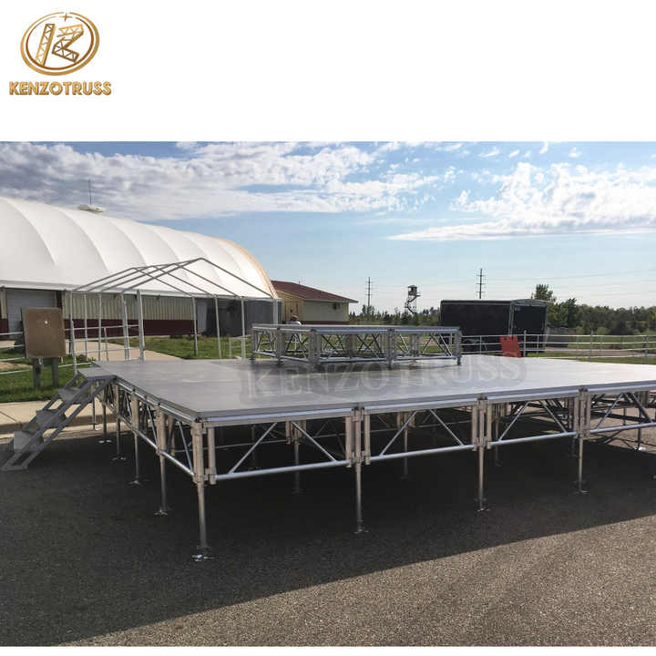 4x4ft Aluminum Stage Platform - Ideal for Outdoor Concerts