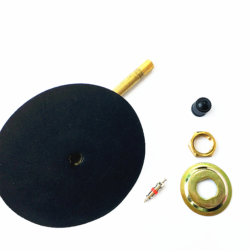 Truck and Bus Rubber Valve Stems - Brass Clamp-In, 5/8"