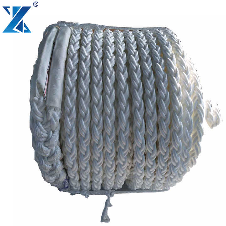 High Strength 8 Strand Plaited Marine Polypropylene Ropes