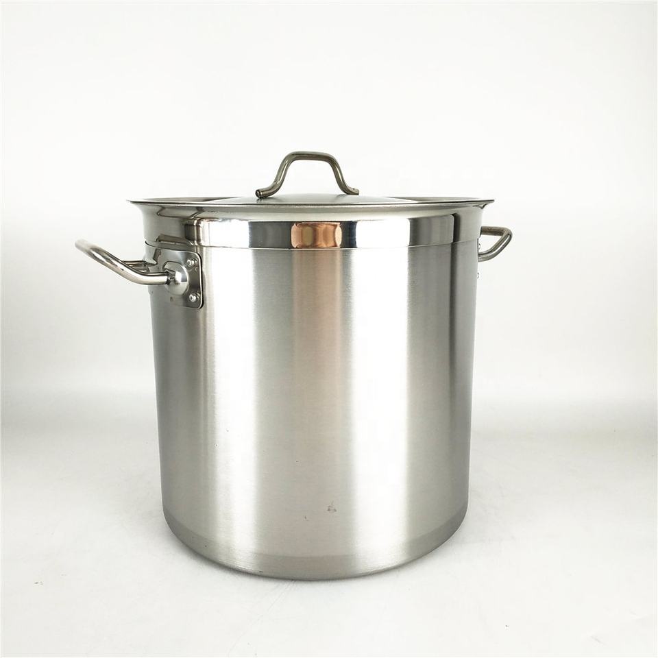100L Commercial Cookware - Durable Stainless Steel Stock Pot