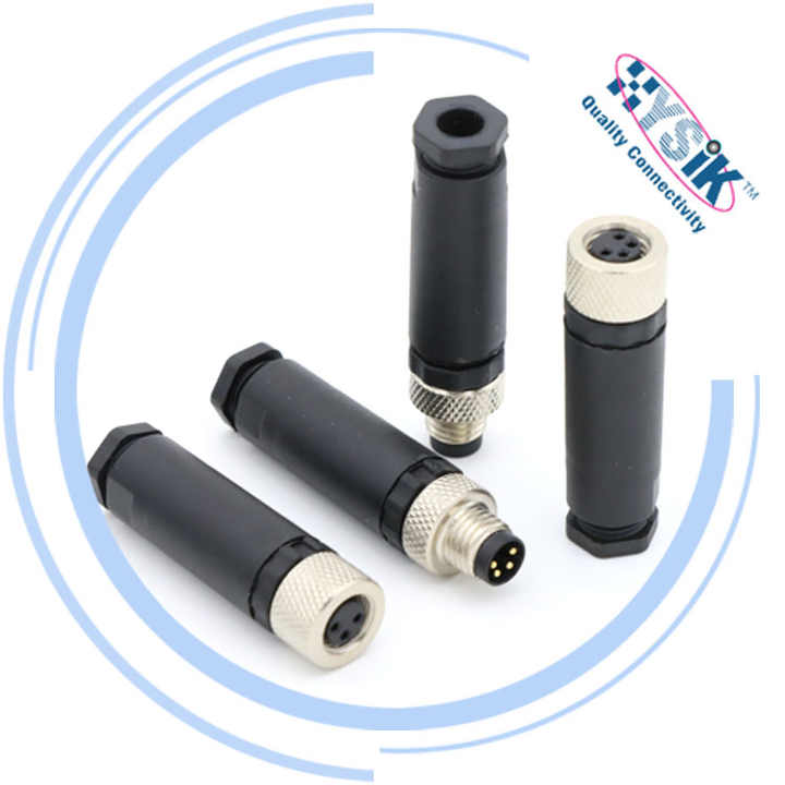 Waterproof 3 Pin Round Connector - Circular M8 Sensor Cable