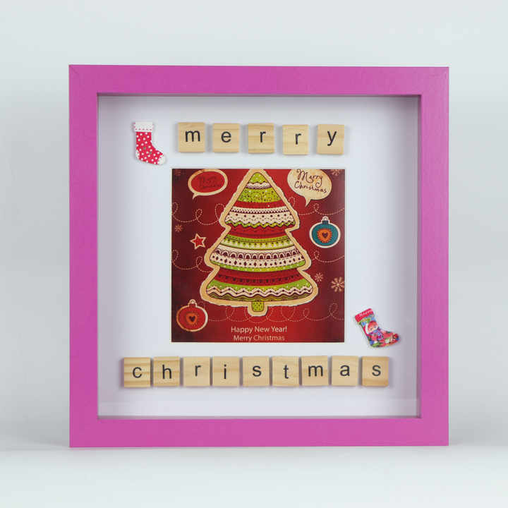 23x23cm Deep Display Frame - Shadow Box Frame with Picture Mount