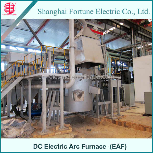 Small DC Submerged Electric Arc Furnace for Copper Refining