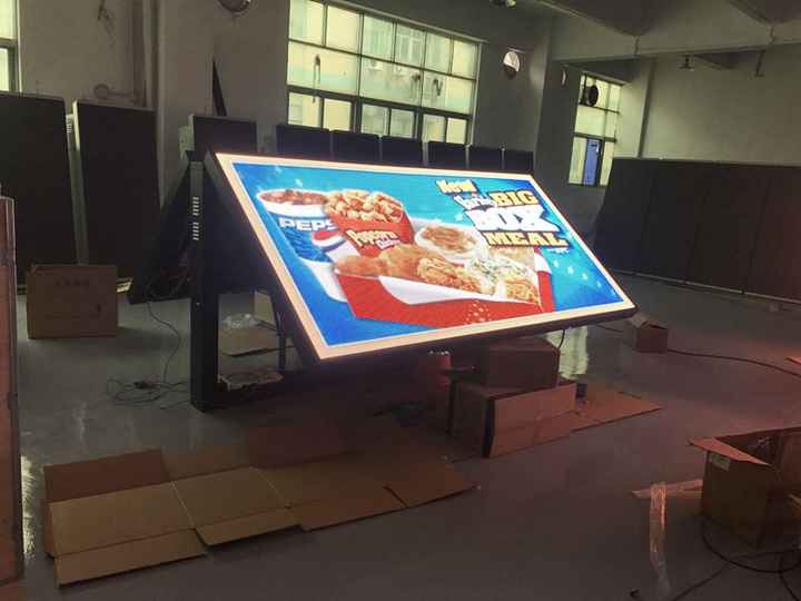 Double Sided Advertising Sign Board P10 - Full Color LED
