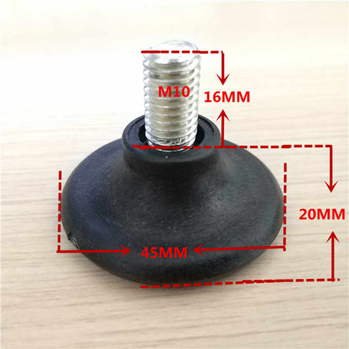 M6 M8 M10 Metal Threaded Furniture Table Desk Leveling Feet
