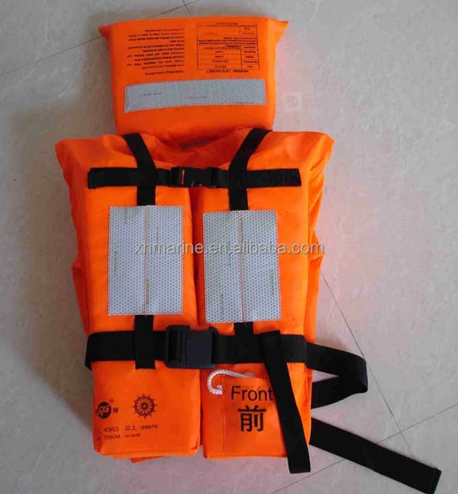 SOLAS/MED Approved Wheelmark Marine Foam Life Jacket Vest