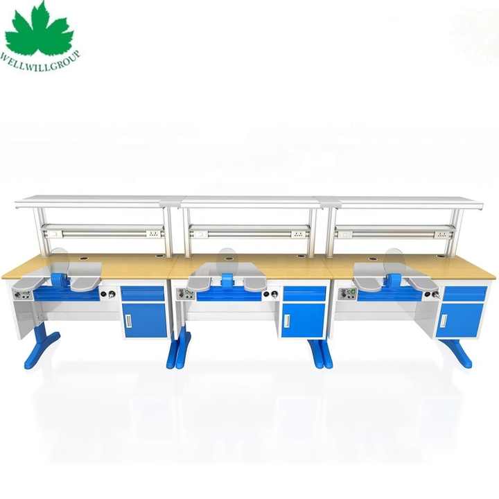 Wellwillgroup Dental Lab Work Bench - Modern & Versatile