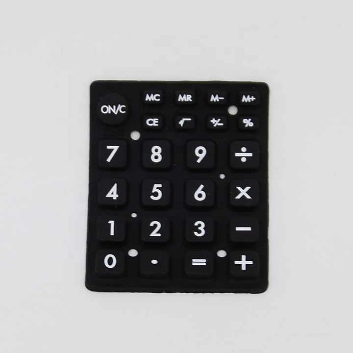 Custom Made Remote Control Calculator POS Silicone Rubber Keypad ...