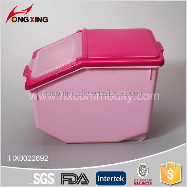 Food grade 10KG kunststoff reis lagerung container reis box mit griff ...