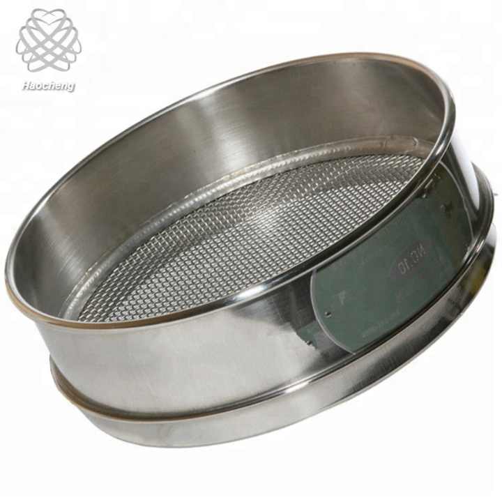 Haocheng Stainless Steel Micro Sieve Mesh Stackable Sieves