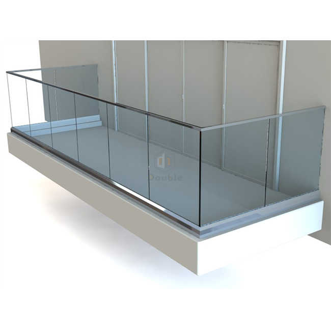 Terrace Railing Modern Design for Balcony Glass Railing