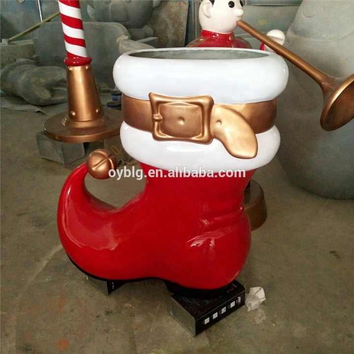 Fiberglass Christmas Elf Statue - Perfect for Outdoor Decor