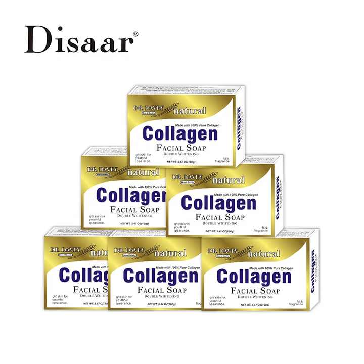 Disaar Moisturizing Collagen Skin Whitening Soap for Face & Body - OEM
