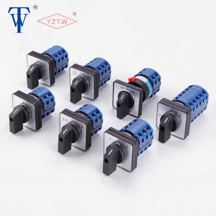 Rotary Changeover Switch - High Voltage 3 Phase Cam Switch
