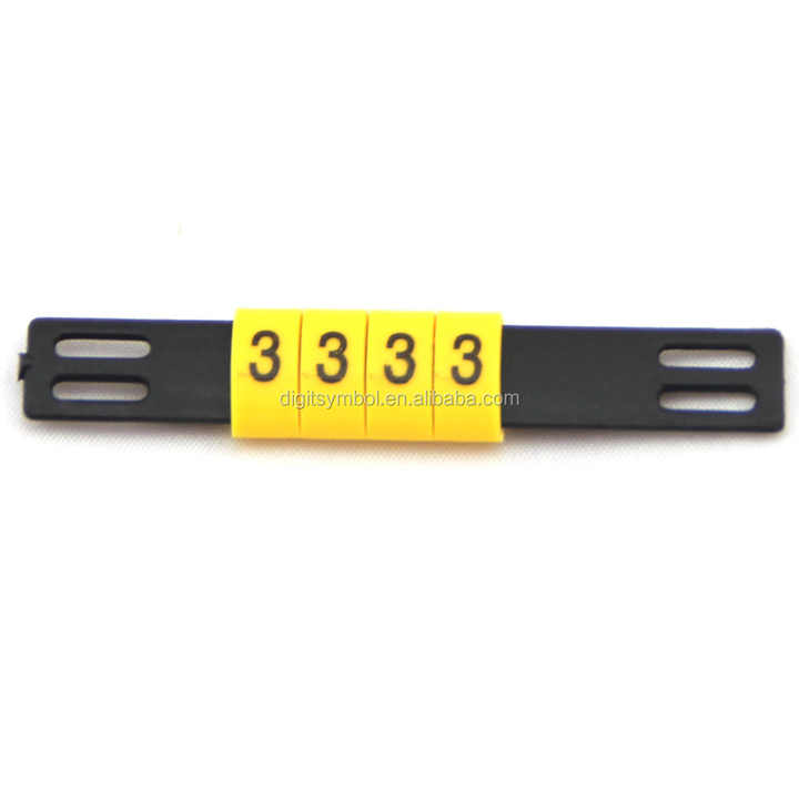 K-type Marker Cable Carrier Strips - Durable & Versatile