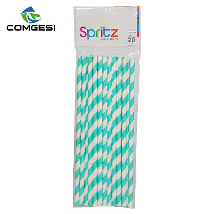 Wide Paper Drinking Straws 10mm Large Jumbo Paper Straws with a Pointy ...