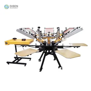 Wholesale 6 color 2 station screen printing press For Your Business ...