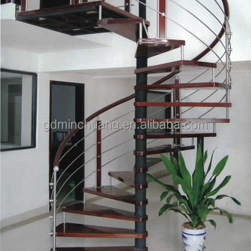 Space-saving Outdoor Spiral Stairs from Shangbu Stair Factory