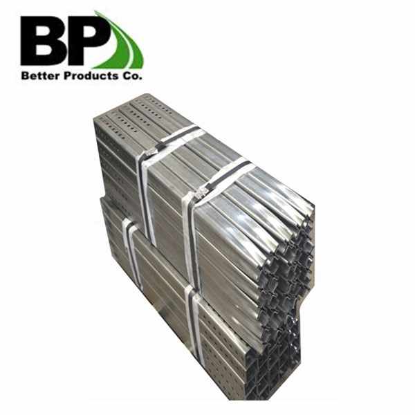 Steel Perforated Square Tube (telespar) 2 X 2 X 12 Gauge