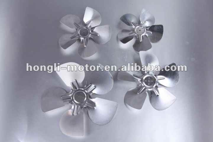 Aluminium Fan Blade for Condenser Fan Motor HVAC Parts