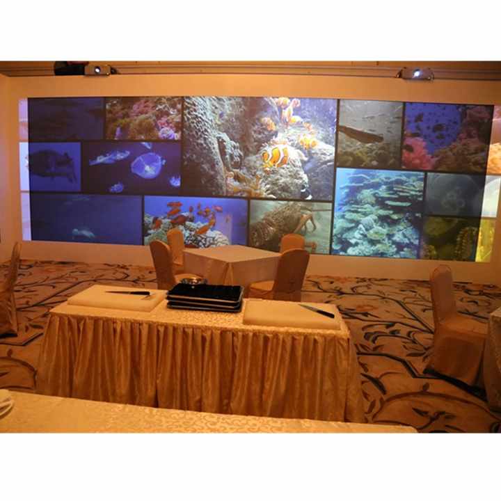 Large size Rear Projection Screen Material ,PVC Slot Well Screen ...
