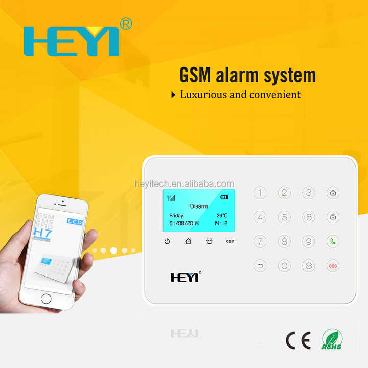 HEYI H7 Smart House Alarm - Secure Your Home Efficiently