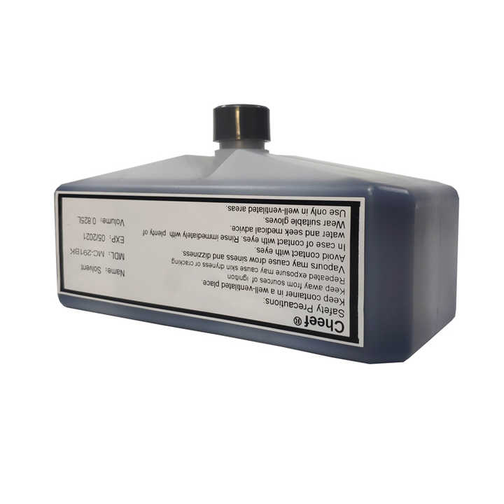 Solvent MC-291BK Eco Solvent Ink for Domino Printer Solvent