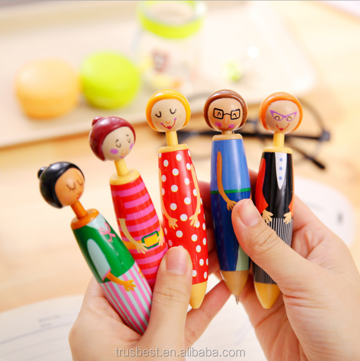 Reliable Writing Instruments: Premium girl doll ball pen for Professionals
