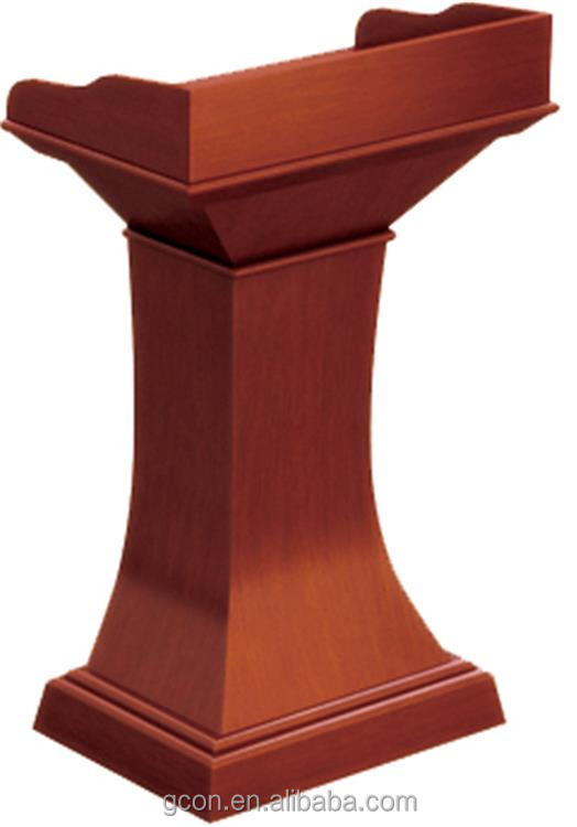 Podios de madera personalizables para eventos de iglesia y escuela