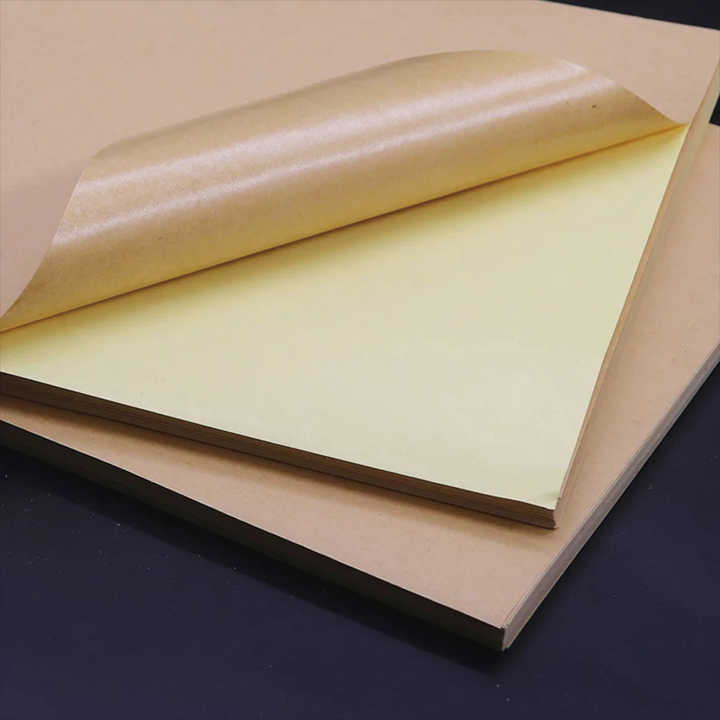 Custom Waterproof Color A4 Sticker Paper - Double Sided