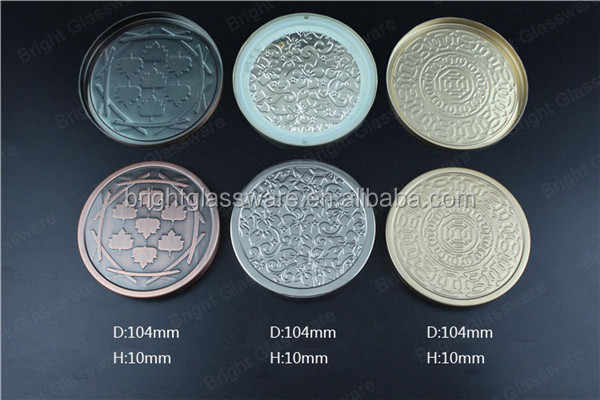Luxury Brand Design Metal Lids for Jars & Candle Holders