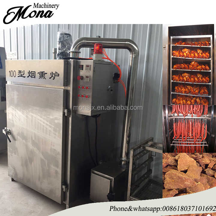 Industrial Smoking Machine Fish/meat Smoker Chamber /meat Smoking ...