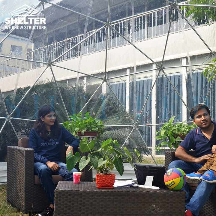 Steel Frame Transparent Pvc Geodesic Garden Igloo Dome| Alibaba.com
