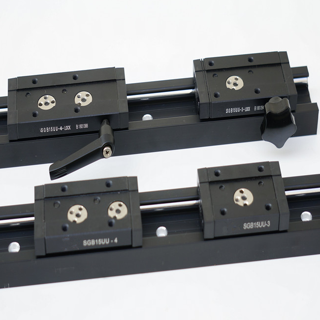 Dual Axis Roller Linear Guide Rail - SGB35UU Bearing