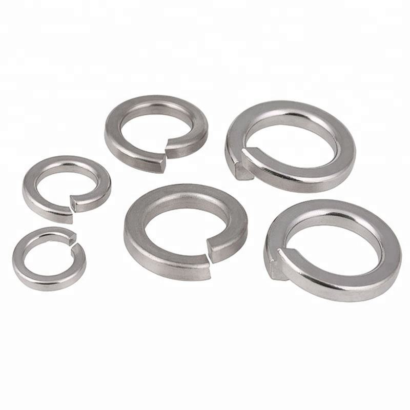 M6 SUS304 316 316L Stainless Steel Spring Washer DIN7980
