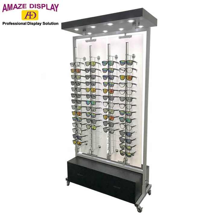 High Quality Customized LED Lighting Antitheft Display Racks 112 Pcs ...