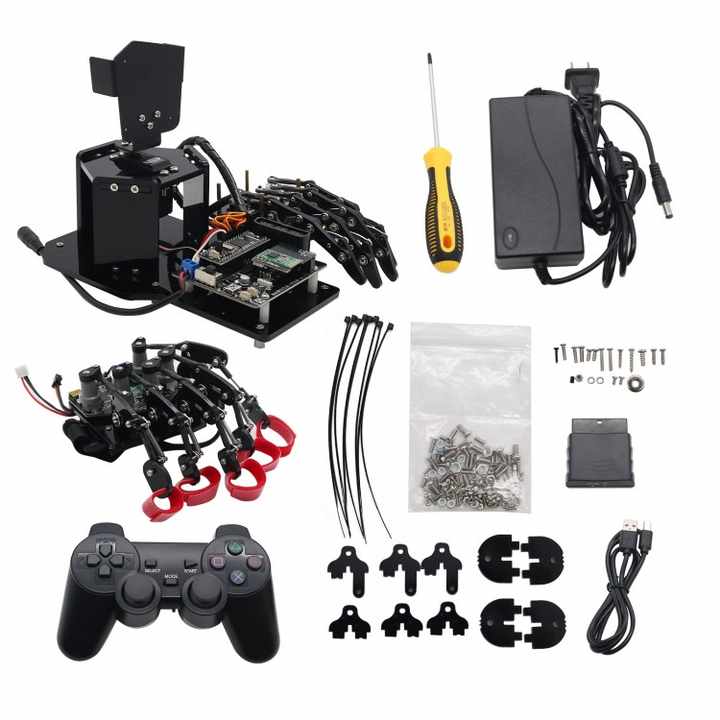 Open Source Bionic Robot Hand with STM32 & Wearable Glove - Robotic Arm ODM