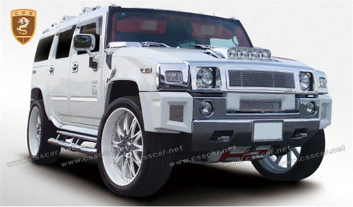 Body Kit for Hummer H2 - Convert to Brabus Style with FRP