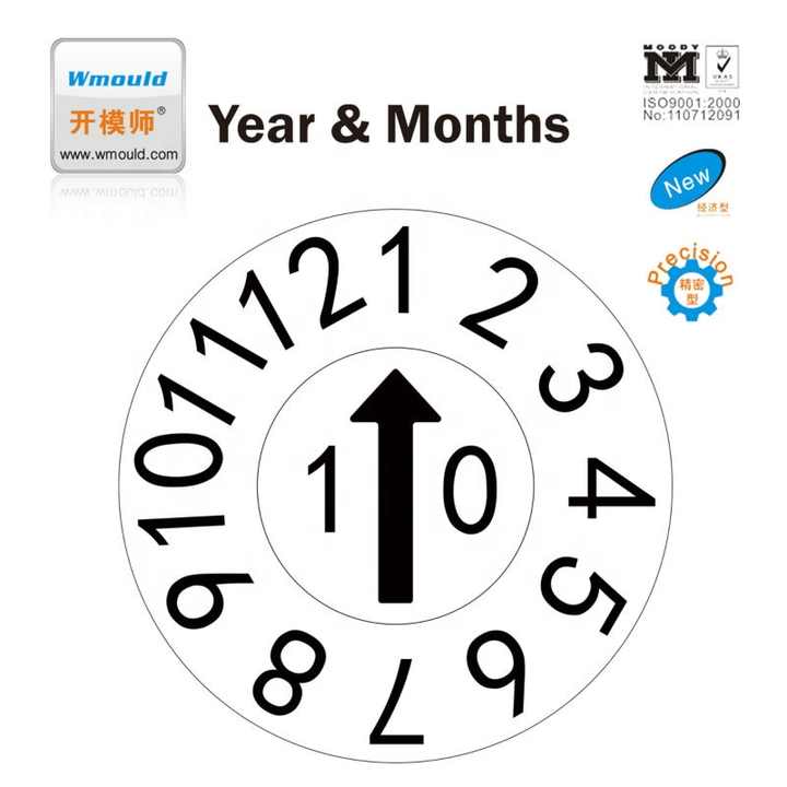 Recycling Code Insert Injection Mold Date Stamp| Alibaba.com