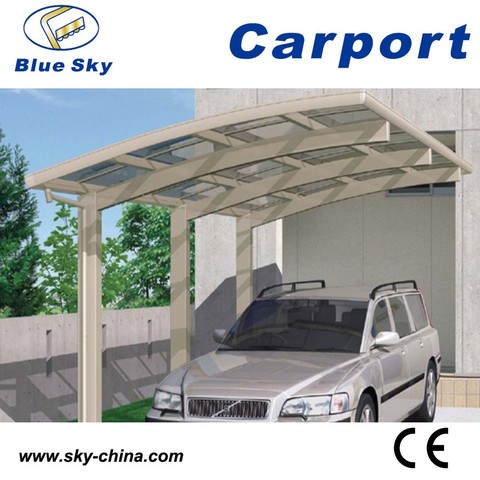 Strong and durable aluminum car parking shade Metal Frame Material and ...
