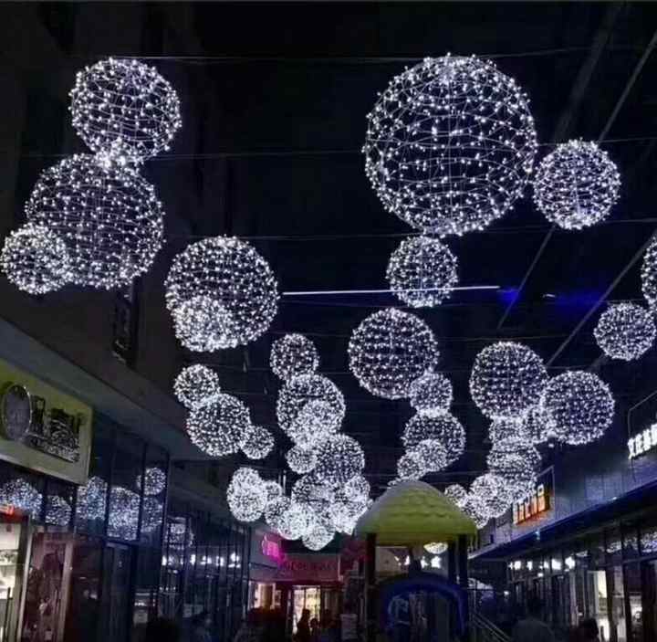 Large Festival LED String Lights - Outdoor Christmas Decor