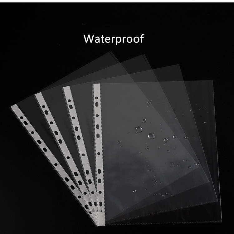 Transparent A4 Sheet Protector - 100 Pcs PP 40micron