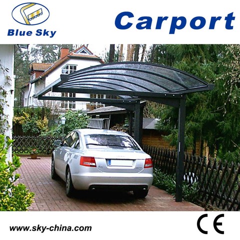 Strong and durable aluminum car parking shade Metal Frame Material and ...
