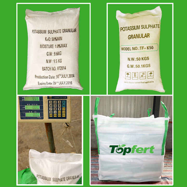 Topfert Potassium Sulphate Granular - High Purity Fertilizer
