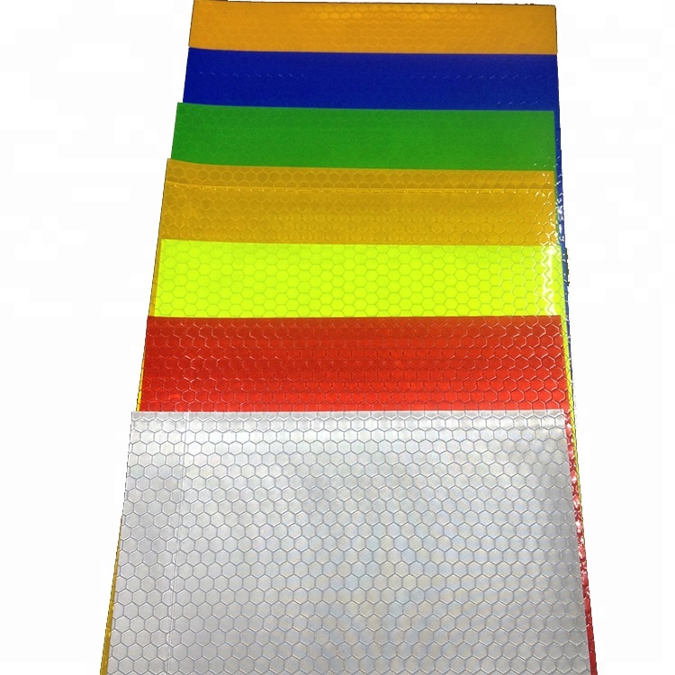Wholesale red yellow reflective vinyl Optimal Brightness and Safety ...